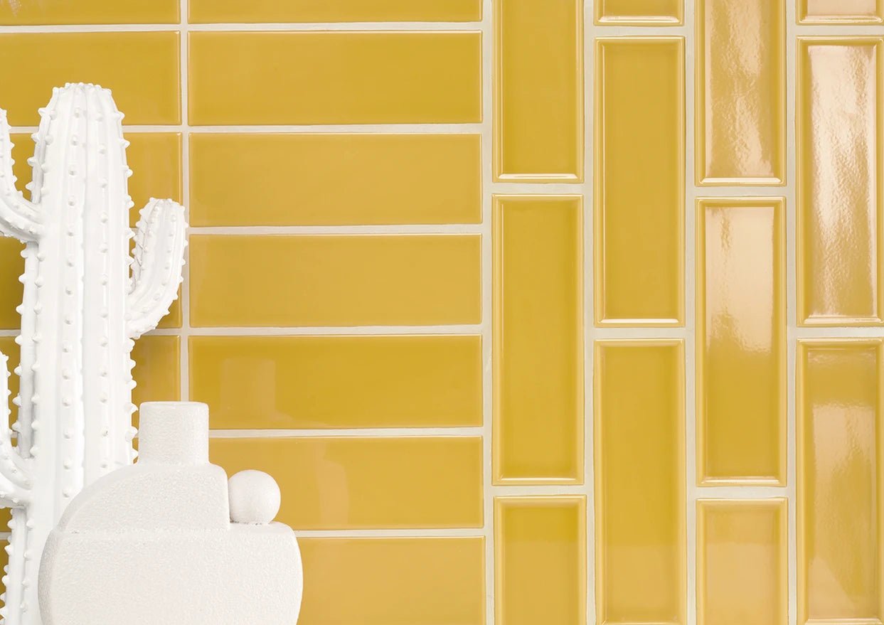 Frame Subway Tile - Cemento Collection