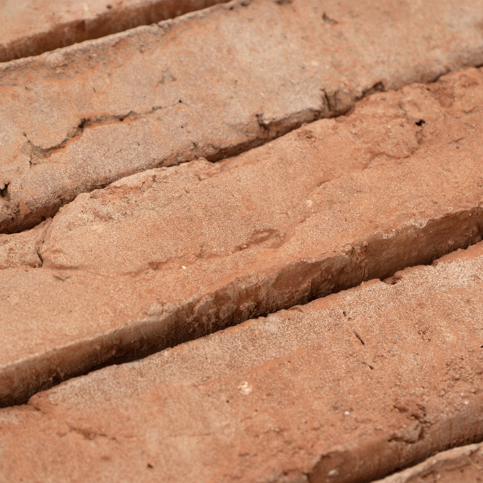 2x10 Rectangle Red Terracotta Tile - Cemento Collection