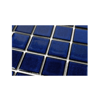 2x2 Cobalt Blue Pool Mosaic Tile | Cemento Collection - Cemento Collection