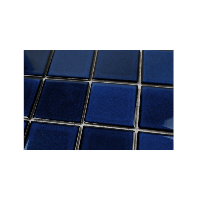 Pool Cobalt Blue Mosaic Tile 3x3 - Cemento Collection