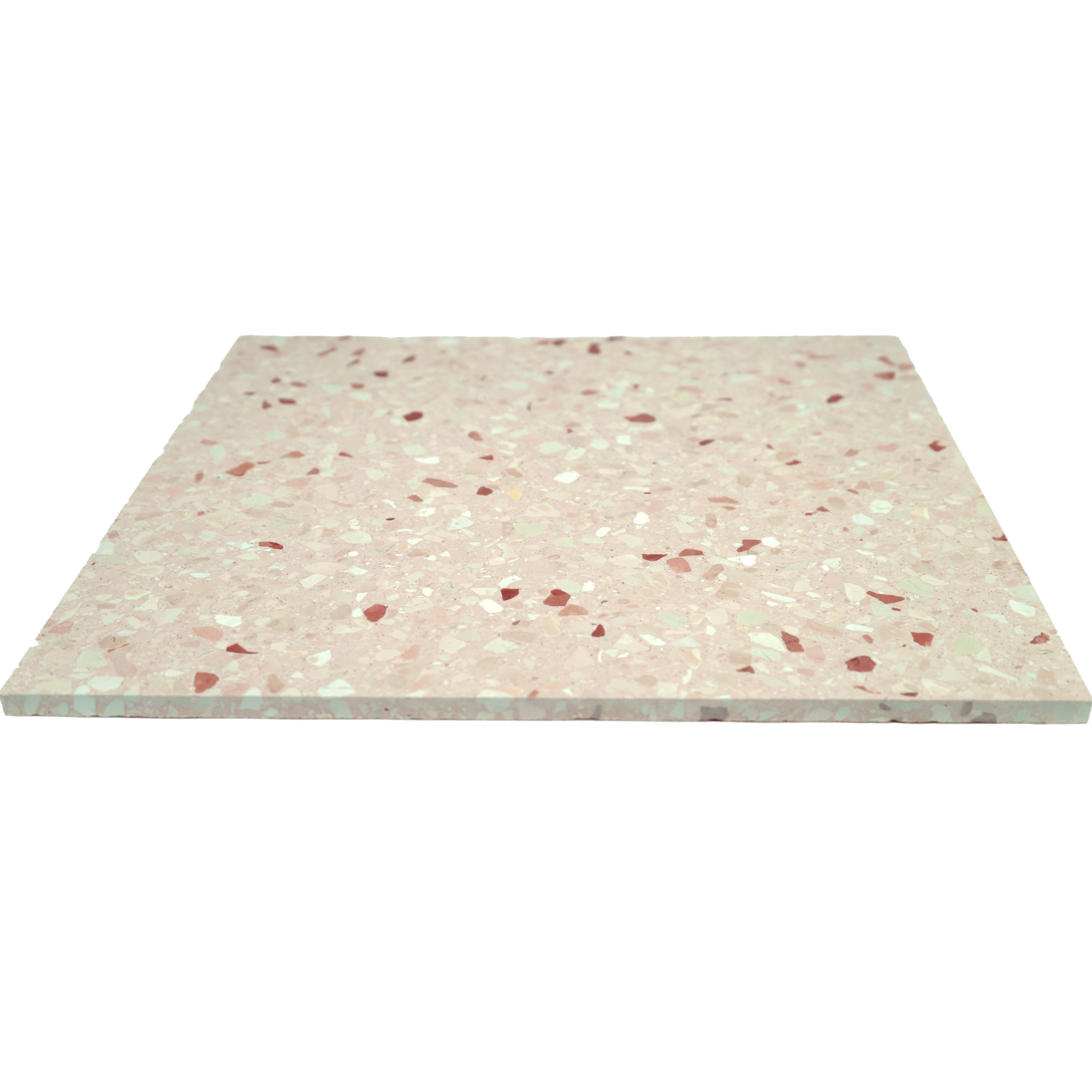 Powder Pink Terrazzo Tile - Cemento Collection