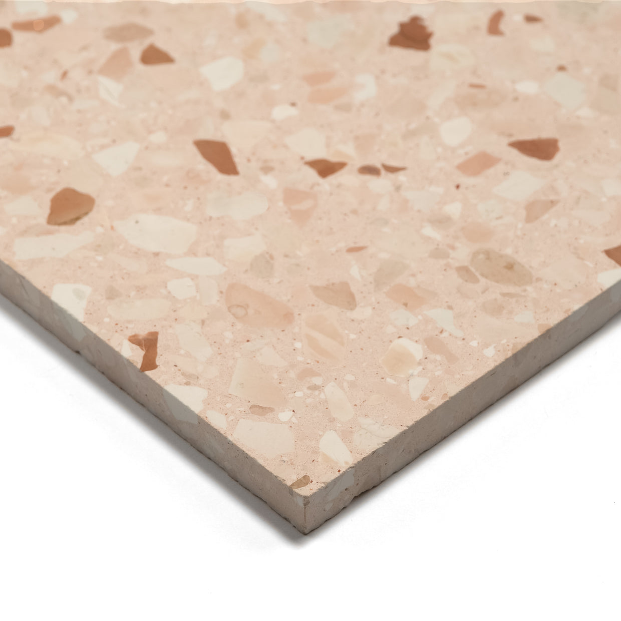 Capri Powder Pink 16x16 Terrazzo Tile | Cemento Collection - Cemento ...