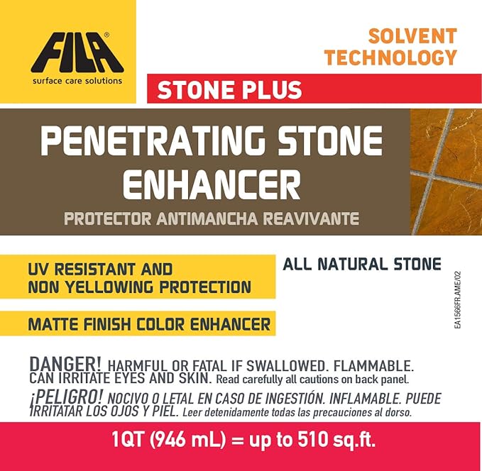 Matte Finish Penetrating Stone Enhancer - Cemento Collection