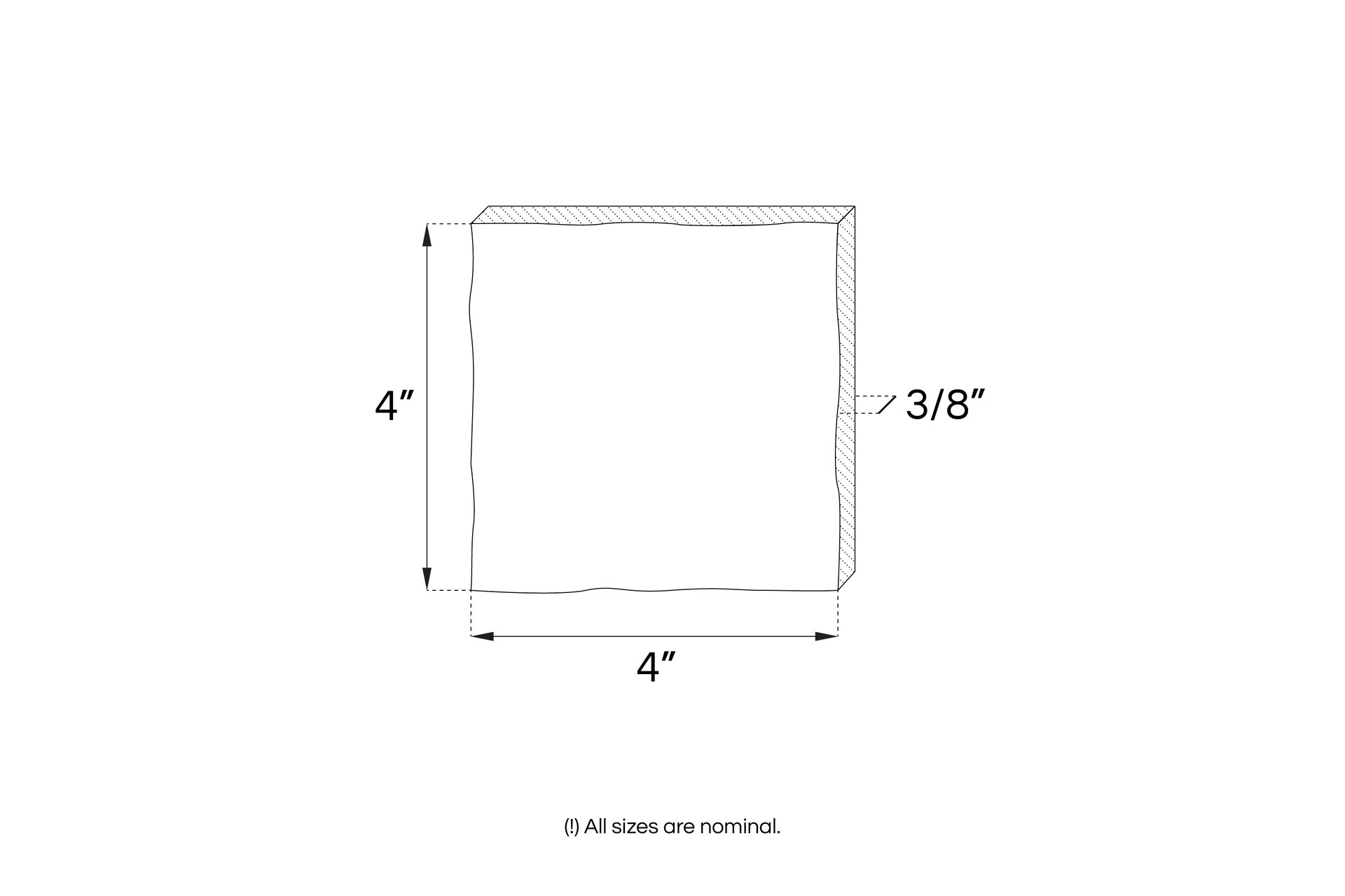 Blue Fes Ceramic Tile 4x4 - Cemento Collection
