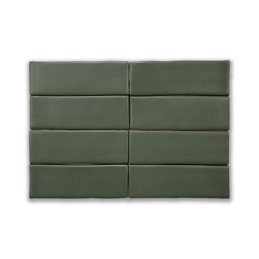 Extruded Handmade Subway Tiles - Cemento Collection