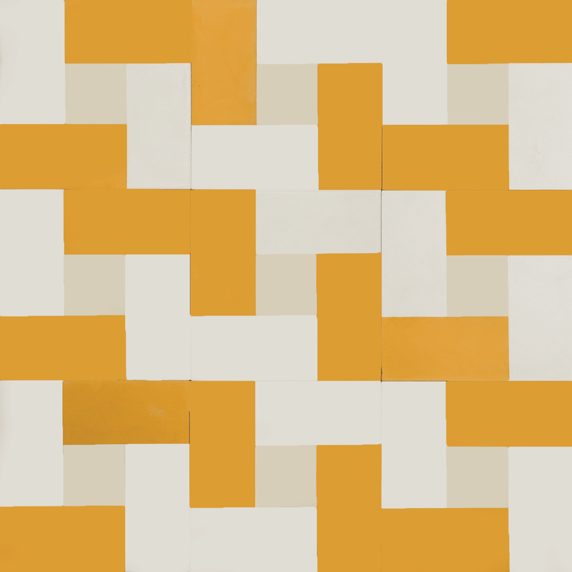 Apricot Array Cement Tile | Cemento Collection - Cemento Collection