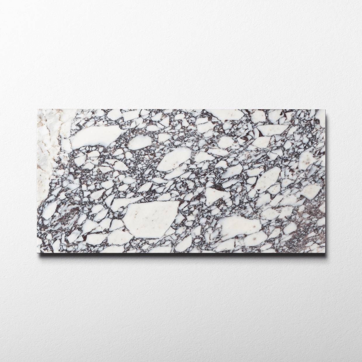 Breccia Viola Marble 12x24 Honed Field Tile | Cemento Collection ...