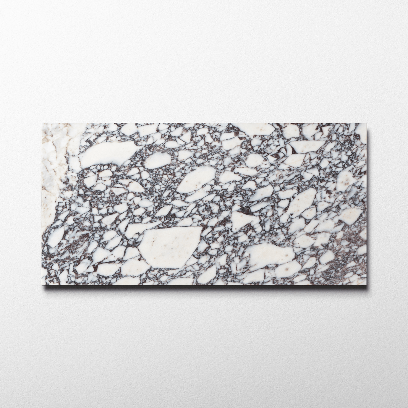Breccia Viola Marble 12x24 Honed Field Tile | Cemento Collection ...