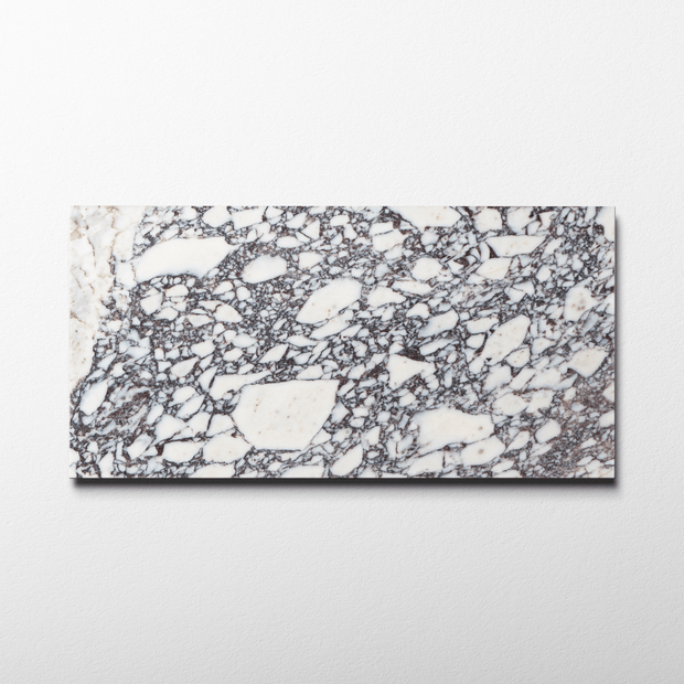 Breccia Viola Marble 12x24 Honed Field Tile | Cemento Collection ...