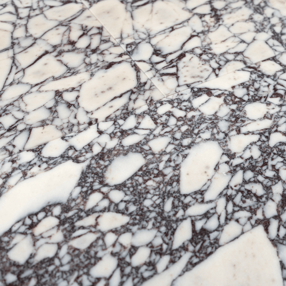 Breccia Viola Marble 12x24 Honed Field Tile | Cemento Collection ...