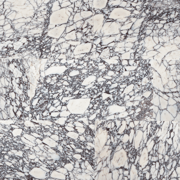 Breccia Viola Marble 12x24 Honed Field Tile | Cemento Collection ...