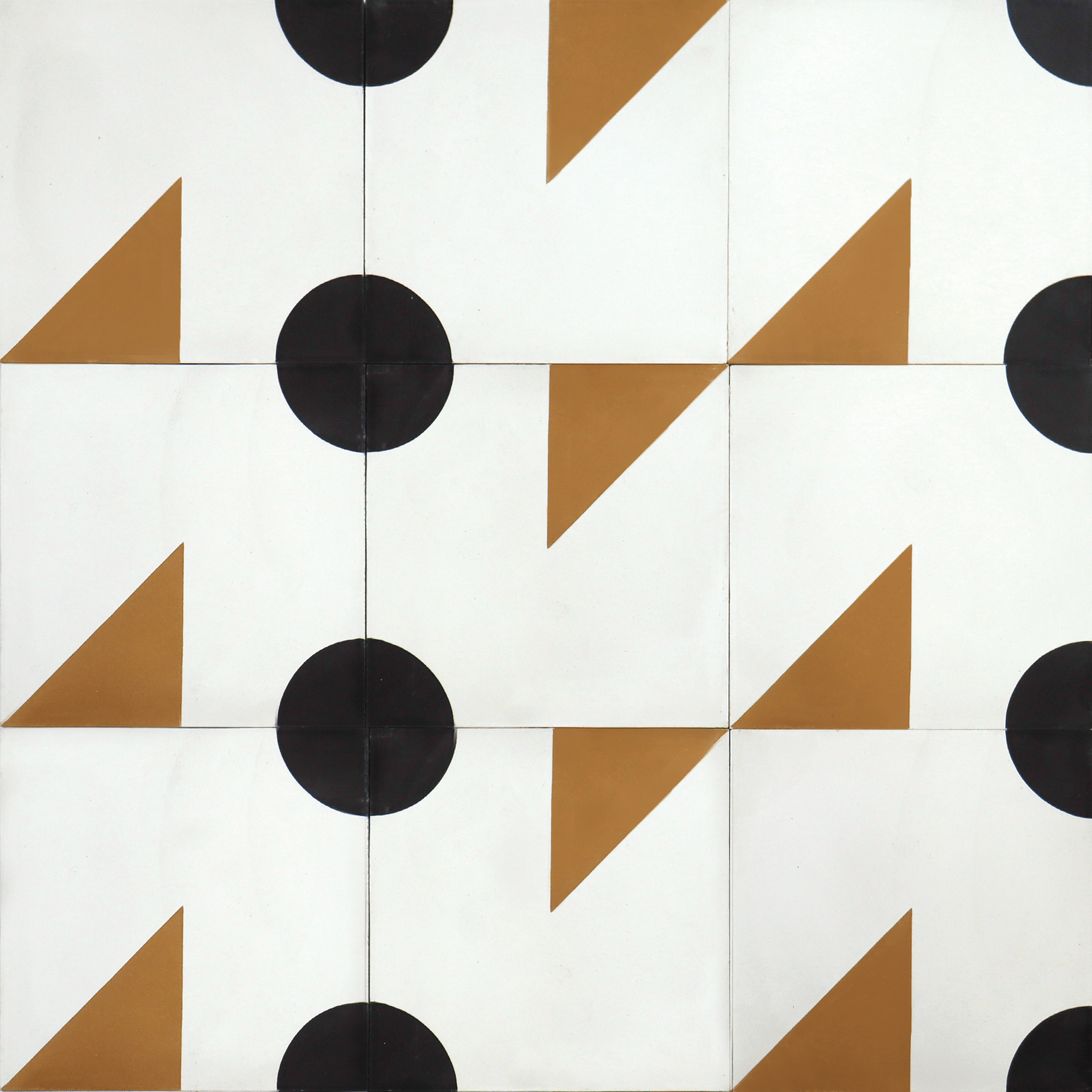 Diagonal Duet Cement Tile | Cemento Collection - Cemento Collection
