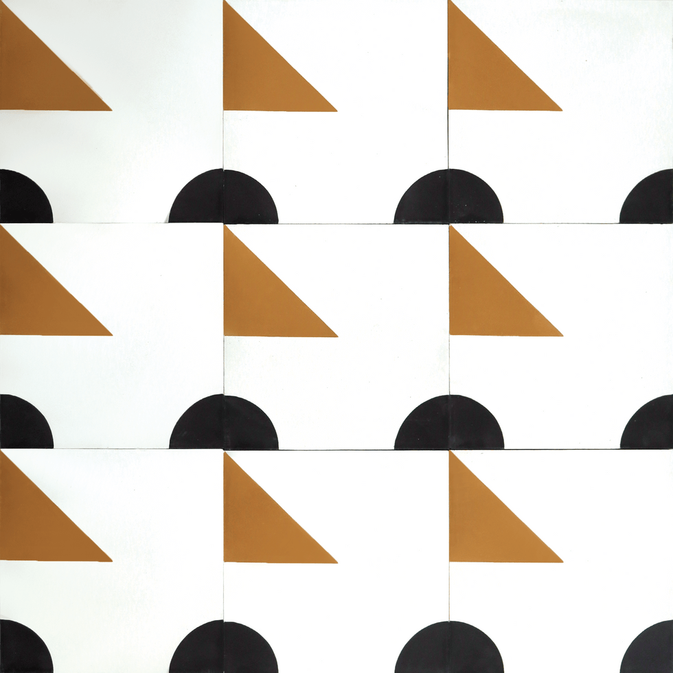 Diagonal Duet Cement Tile | Cemento Collection - Cemento Collection