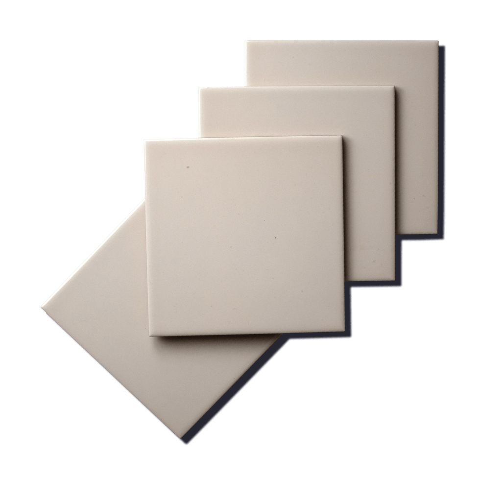 Eggshell White 6x6 Tile | Cemento Collection - Cemento Collection
