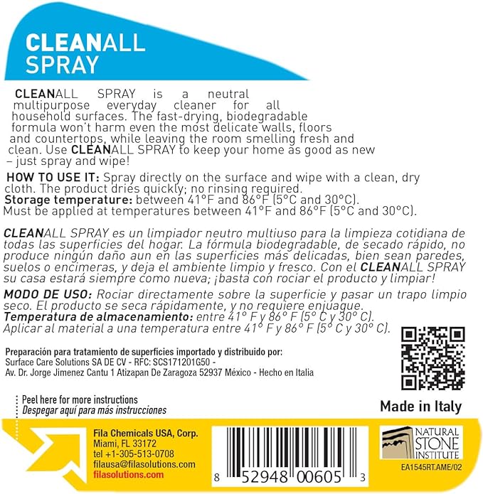 Fila Neutral Everyday Cleaner Spray - 24 Oz | Cemento Collection ...