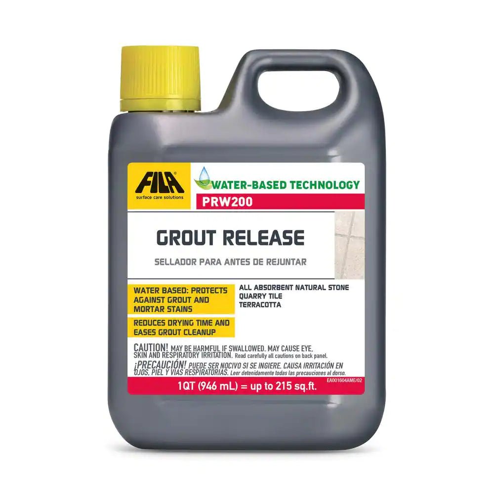 FILA PRW200 - Grout Release - 1 Qt (946 mL) = (up to 215 sq. ft.) | Cemento Collection - Cemento ...