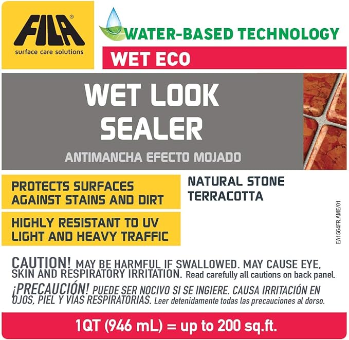 FILA Wet Eco - Wet Look Sealer - 1 Qt | Cemento Collection - Cemento ...