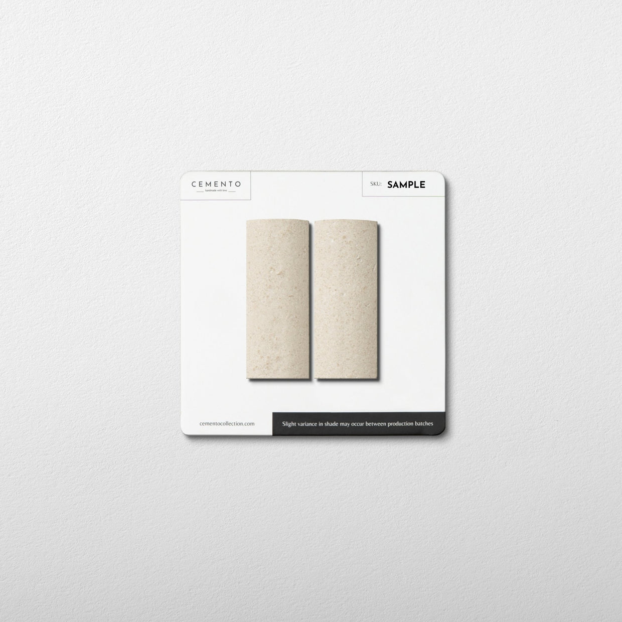 Fluted Beige Limestone Honed Mosaic Tile | Cemento Collection - Cemento ...
