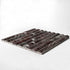Fluted Rosso levanto Marble Polished Mosaic Tile | Cemento Collection ...