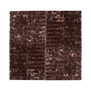 Fluted Rosso Levanto Marble Polished Mosaic Tile - Cemento Collection