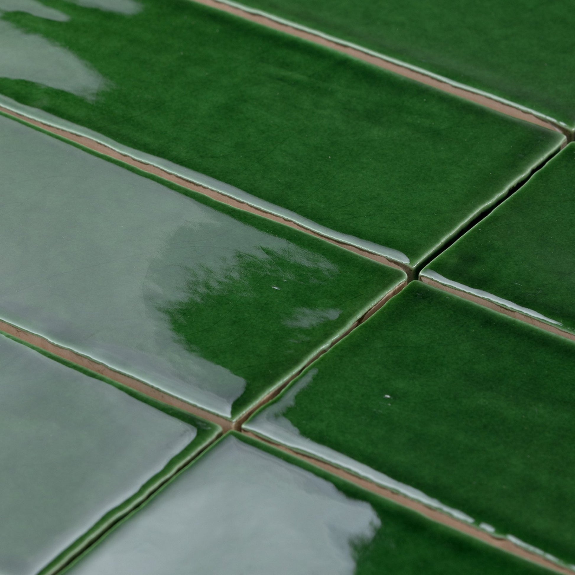 Emerald Green Subway Tile 3x12 - Cemento Collection