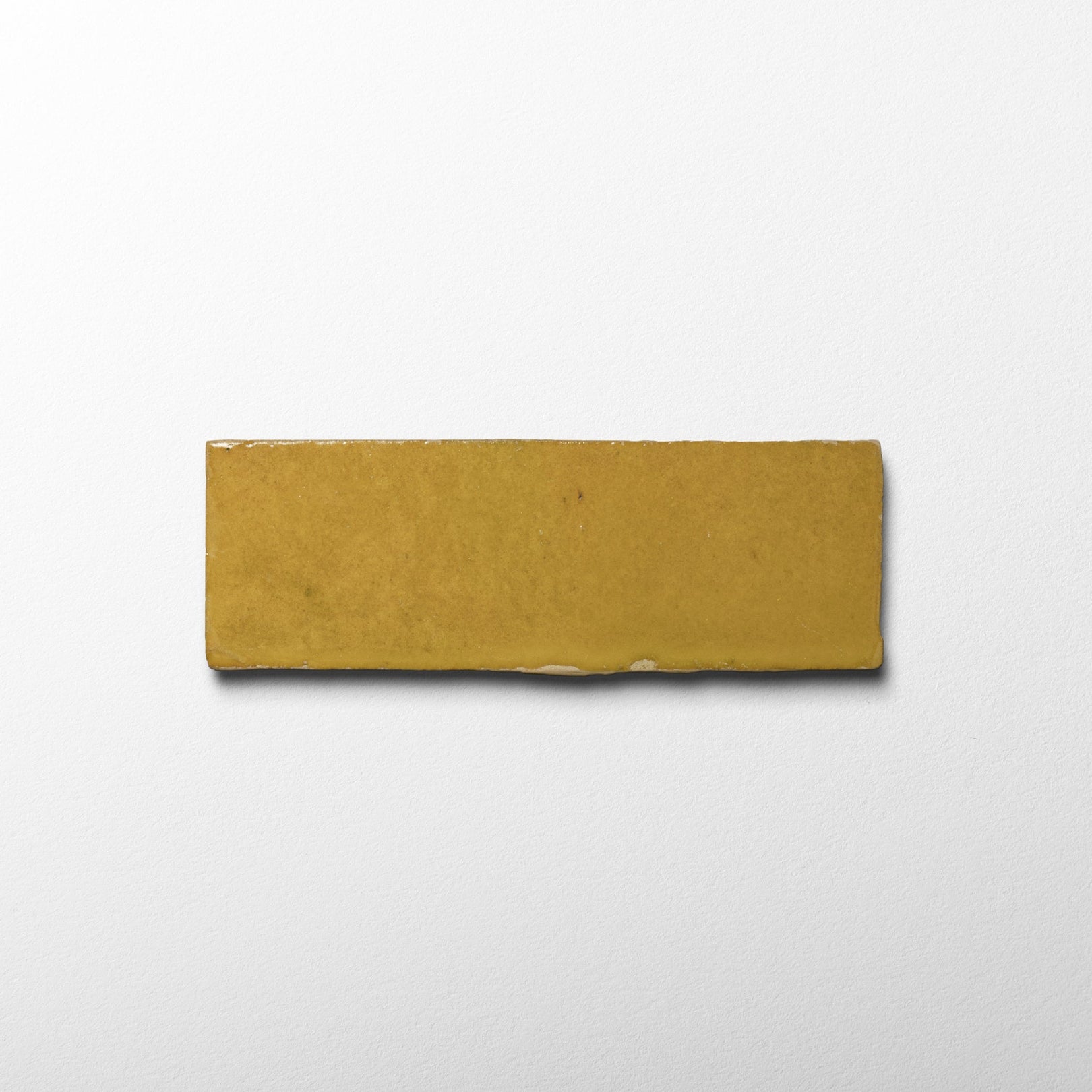 Citron Yellow Zellige Tile 2×6 — Handmade Moroccan Terracotta - Cemento ...