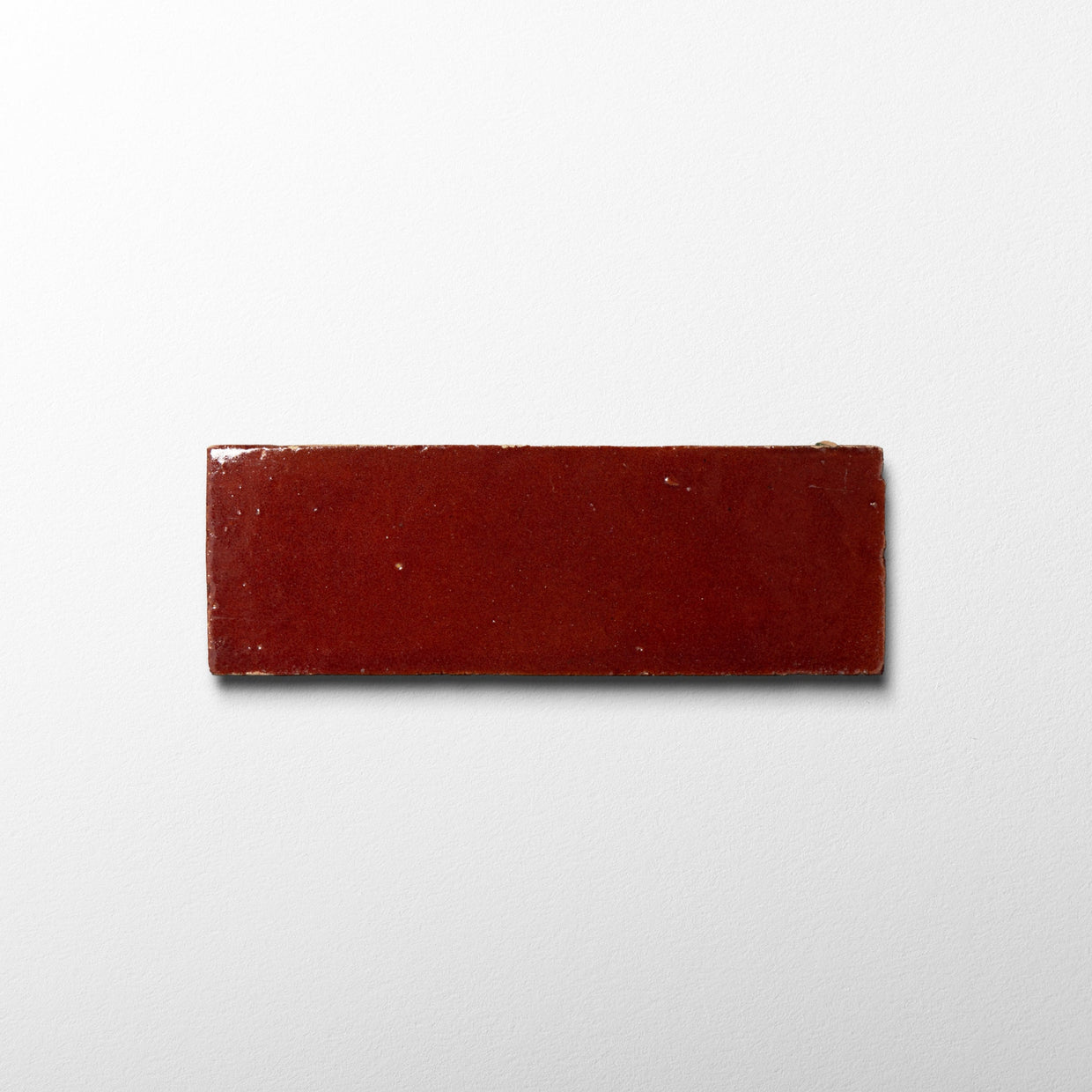 Handmade Moroccan Zellige 2x6 Cabernet Red Terracotta Tile | Cemento ...