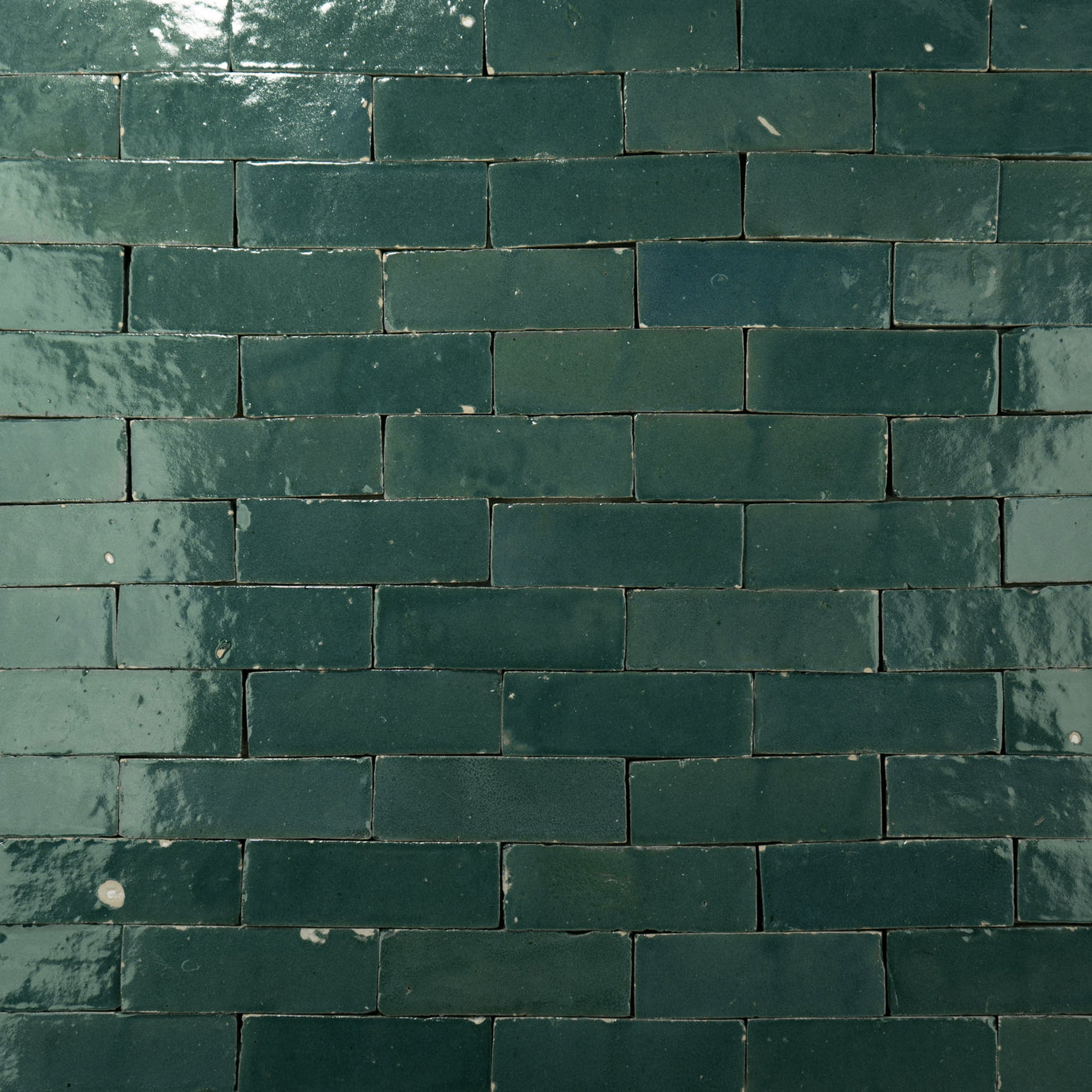 Green Zellige Tile 2x6 - Cemento Collection