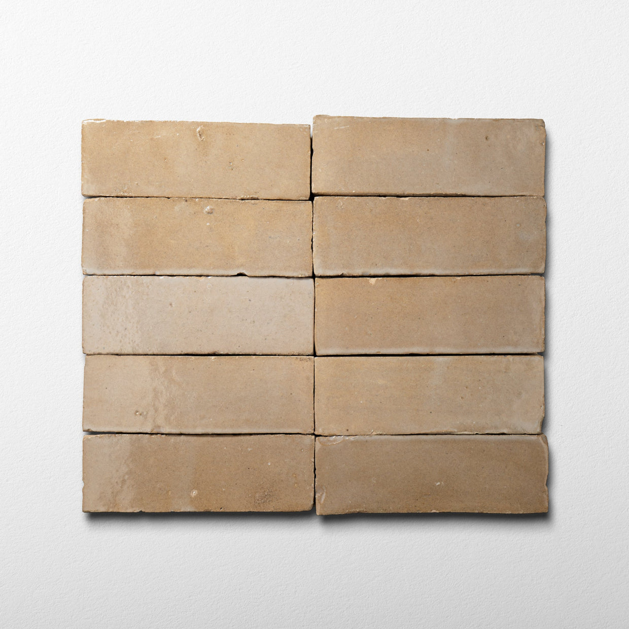 Handmade Moroccan Zellige 2x6 Tan Bejmat Terracotta Tile | Cemento ...