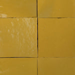 Handmade Moroccan Zellige 4x4 Citron Yellow Terracotta Tile | Cemento ...