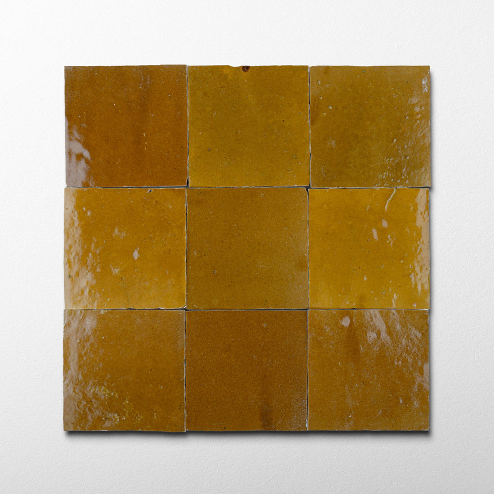Brown Zellige Tile 4x4 - Cemento Collection