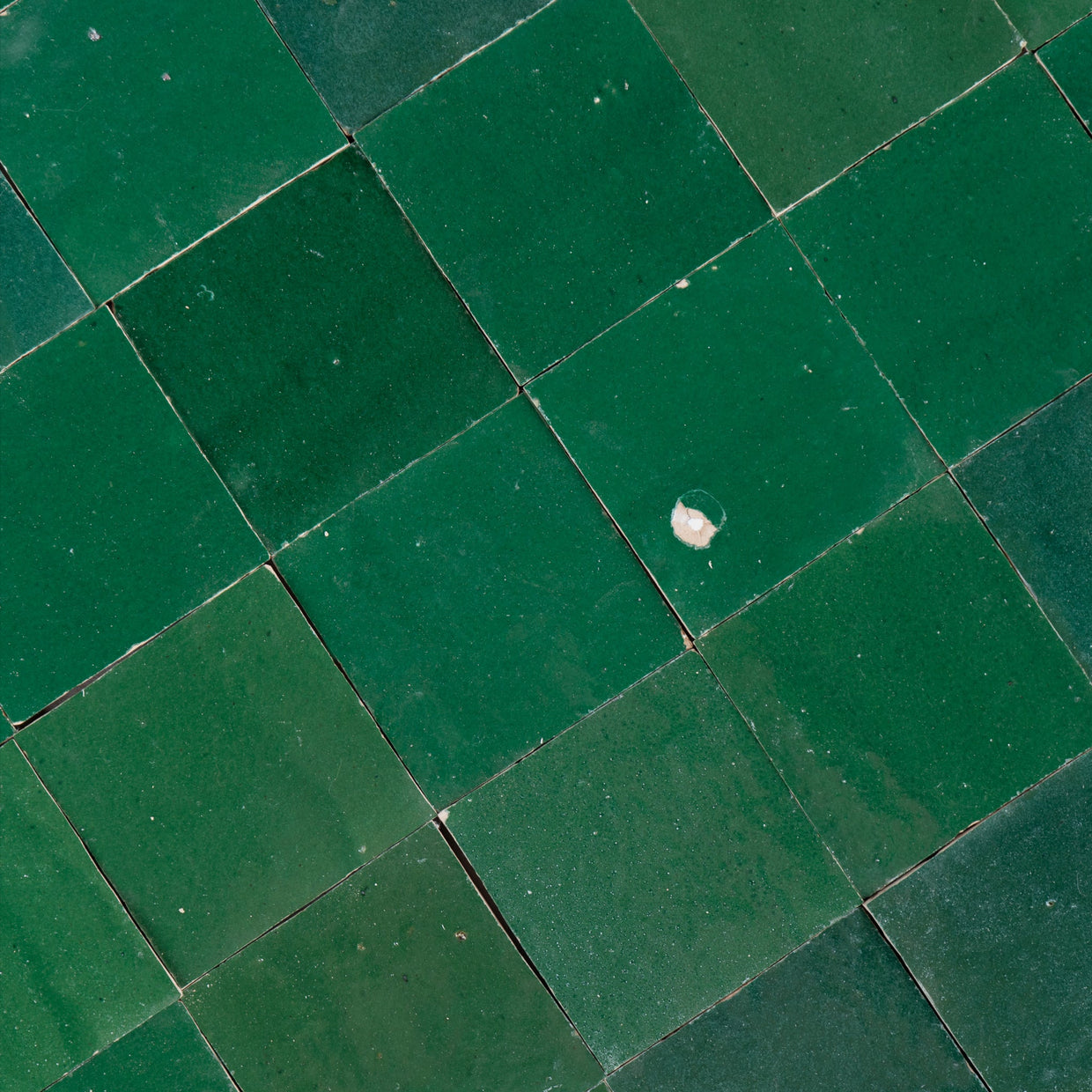 Handmade Moroccan Zellige 4x4 Emerald Green Terracotta Tile | Cemento ...