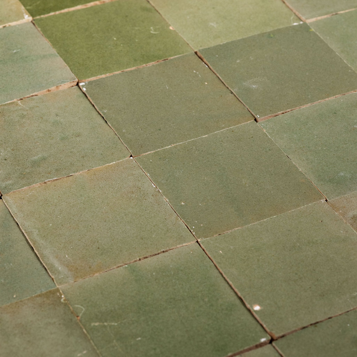 Green Zellige Tile 4x4 - Cemento Collection