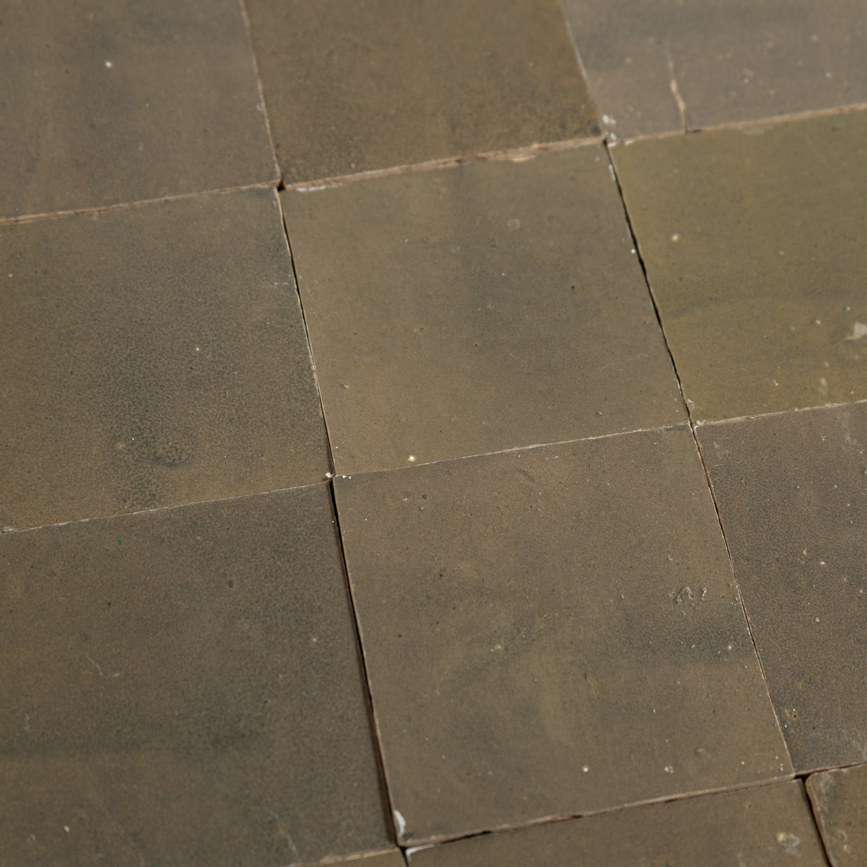 Handmade Moroccan Zellige 4x4 Muddy River Terracotta Tile | Cemento ...