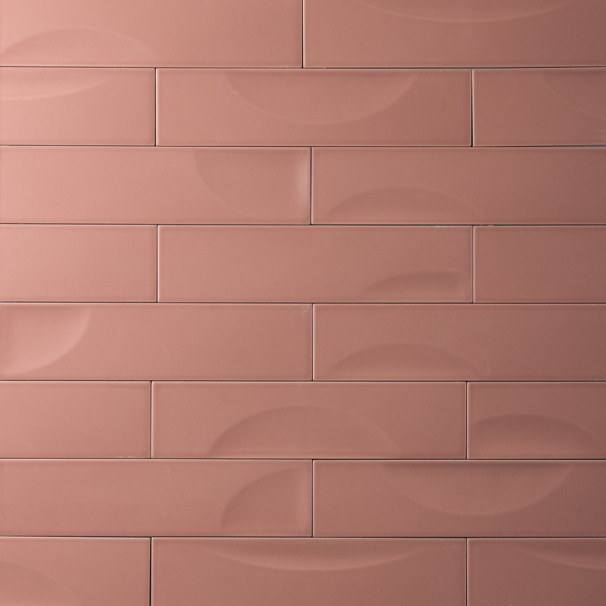 Clay Ceramic Tile 2.5x10 Wave - Cemento Collection