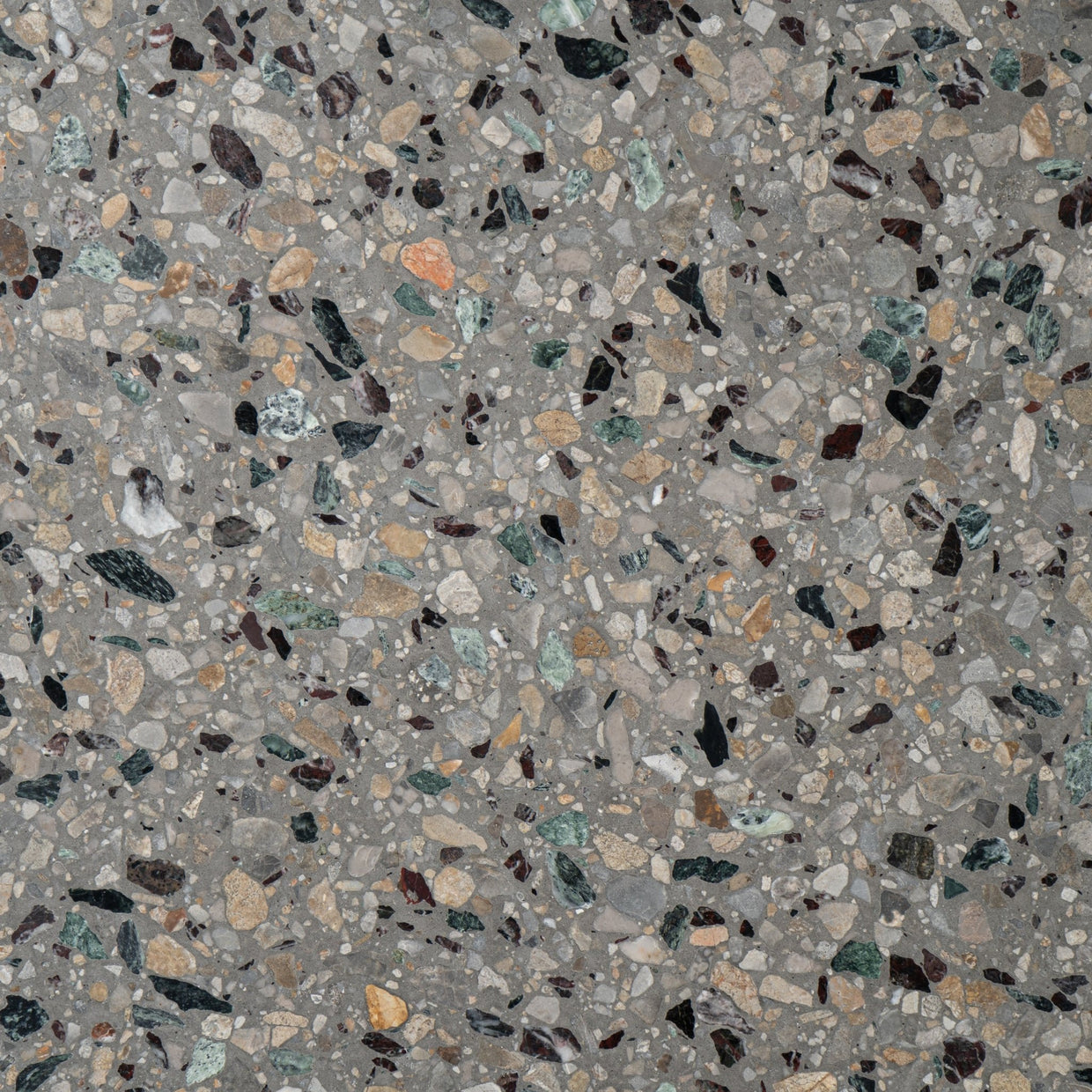 16x16 Terrazzo Tile - Lipari Collection - Cemento Collection