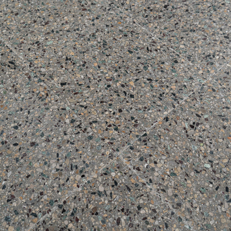 16x16 Terrazzo Tile - Lipari Collection - Cemento Collection