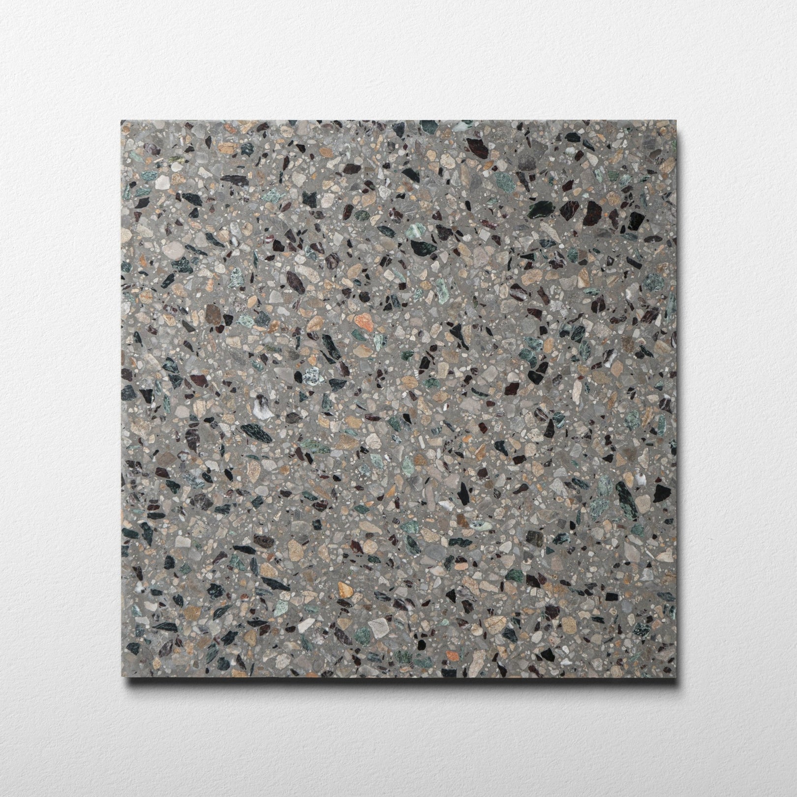 16x16 Terrazzo Tile - Lipari Collection - Cemento Collection