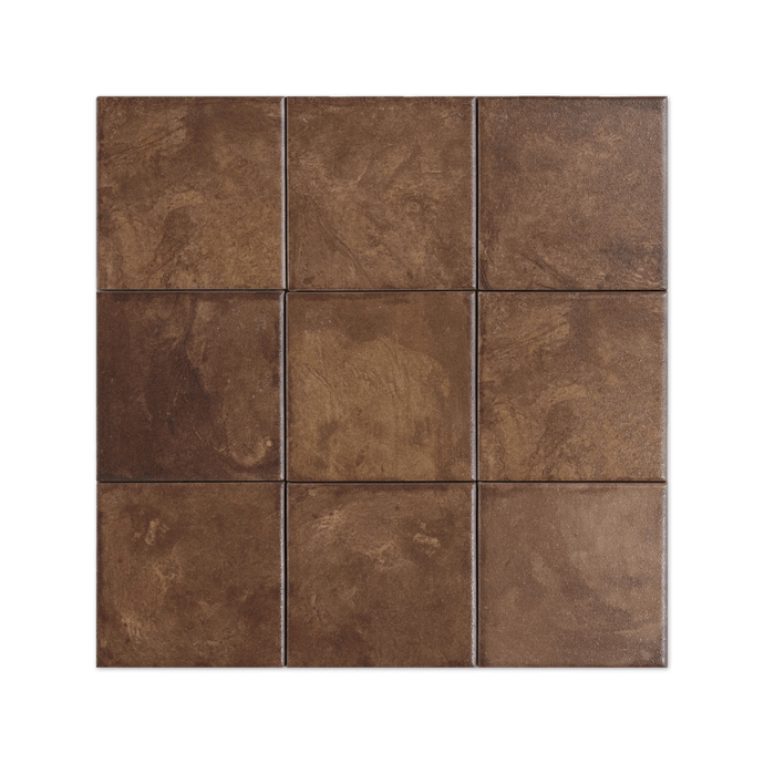 Moonlit Flat Copper Porcelain Tile | Cemento Collection - Cemento ...