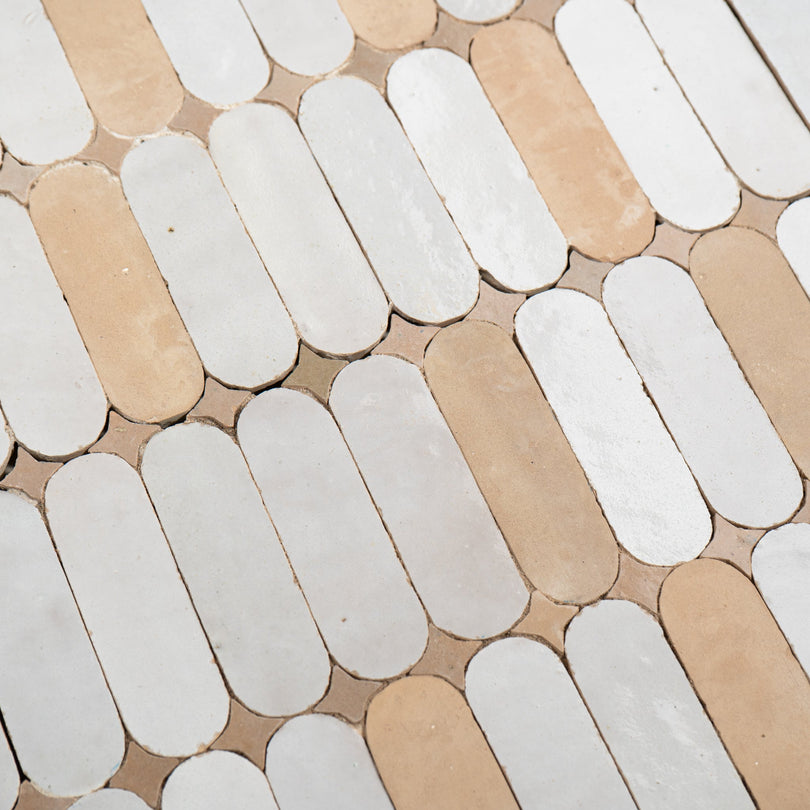 Moroccan Zellige Akka Mosaic Tile | Cemento Collection - Cemento Collection