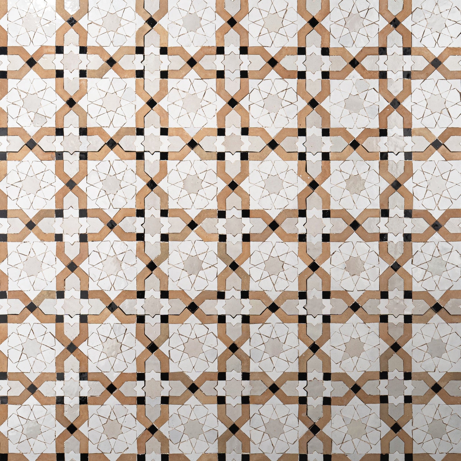 Moroccan Zellige Andalusian Star Mosaic Tile | Cemento Collection ...