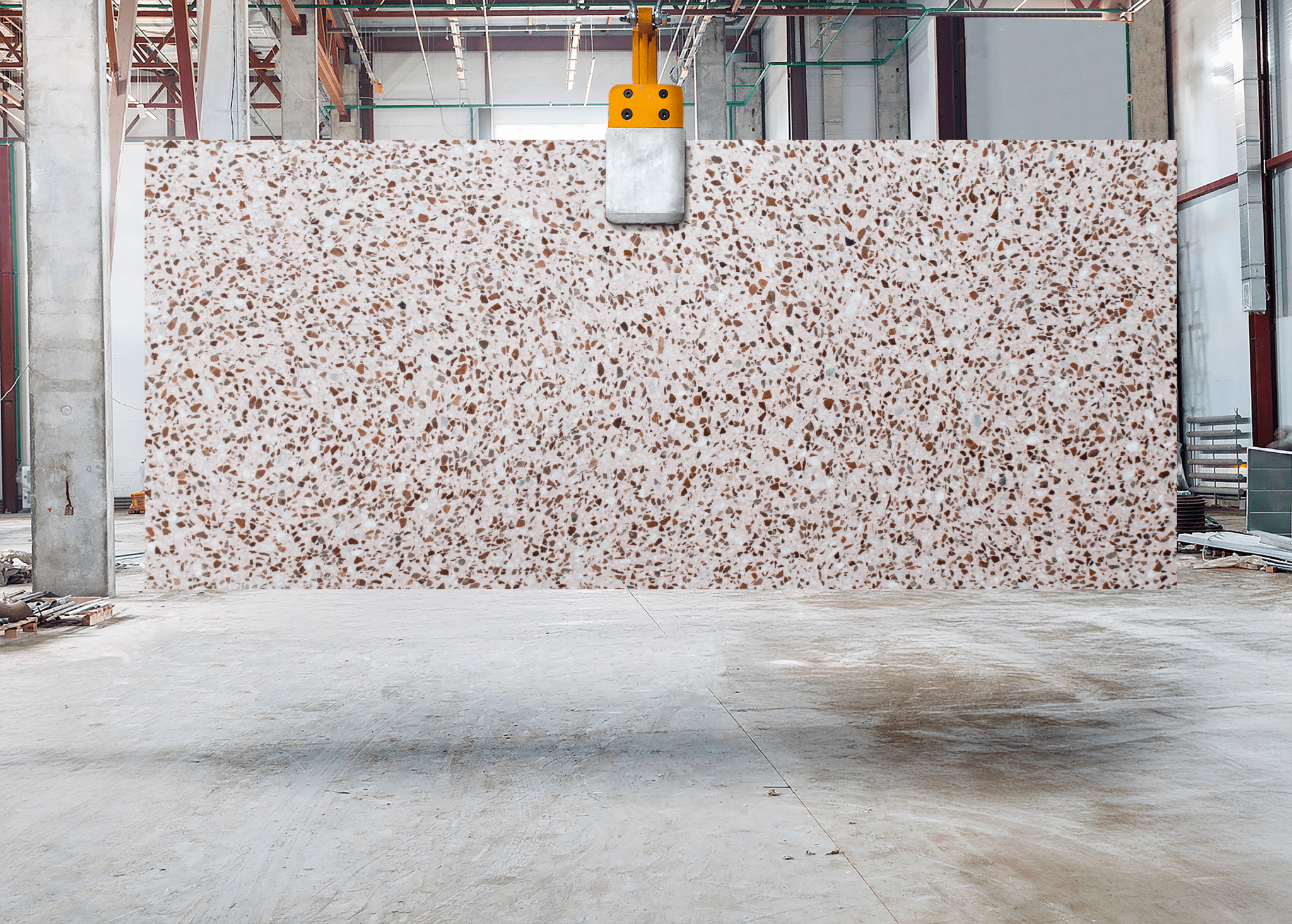 Pantelleria Pink Terrazzo - Slab | Cemento Collection - Cemento Collection