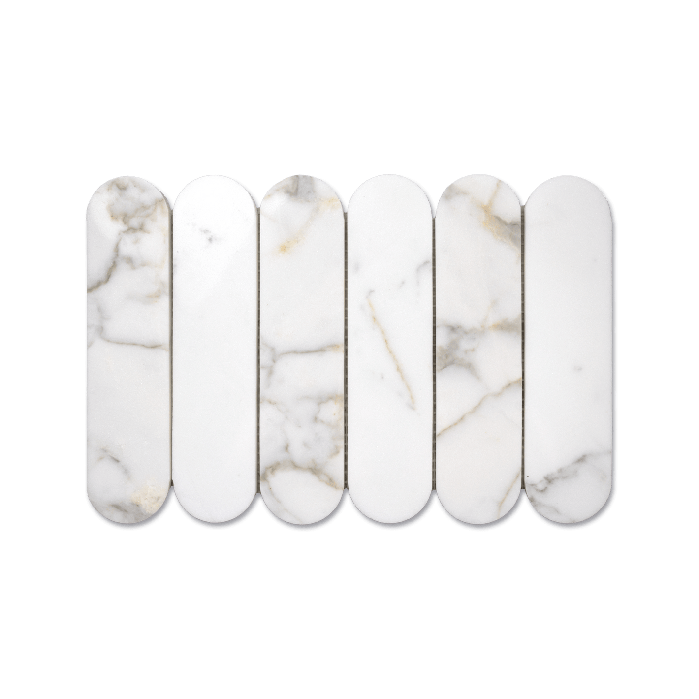 Pill Shape Mosaic Tiles| Cemento Collection - Cemento Collection