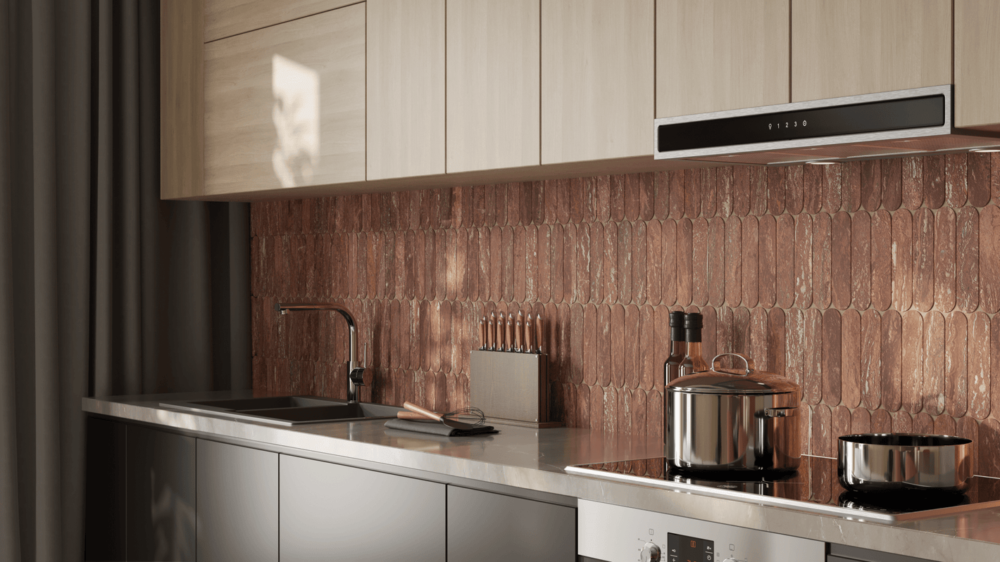 Pill Shape Mosaic Tiles| Cemento Collection - Cemento Collection