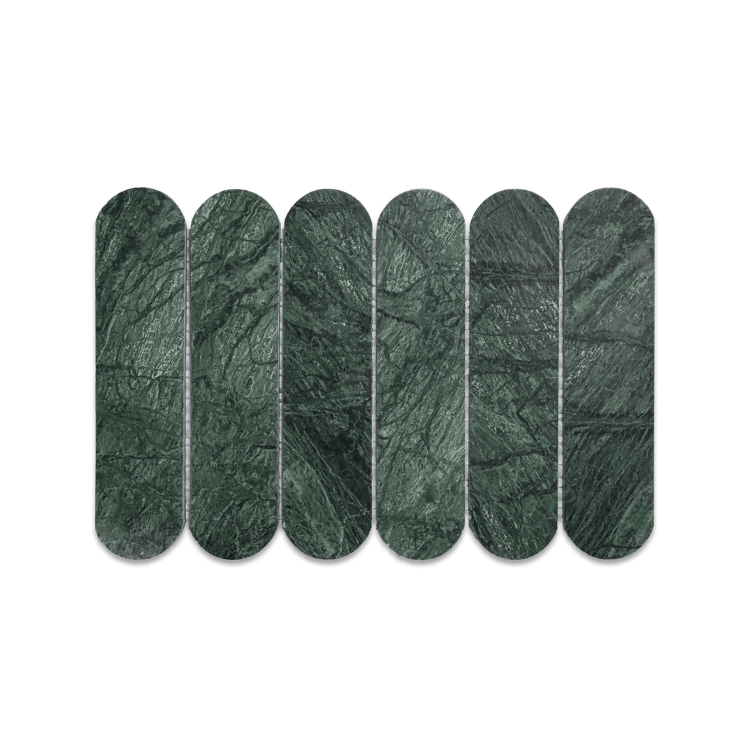 Pill Shape Mosaic Tiles| Cemento Collection - Cemento Collection