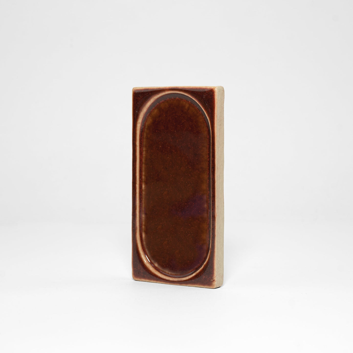 Orange Stone Tile 3x6 Arched - Cemento Collection