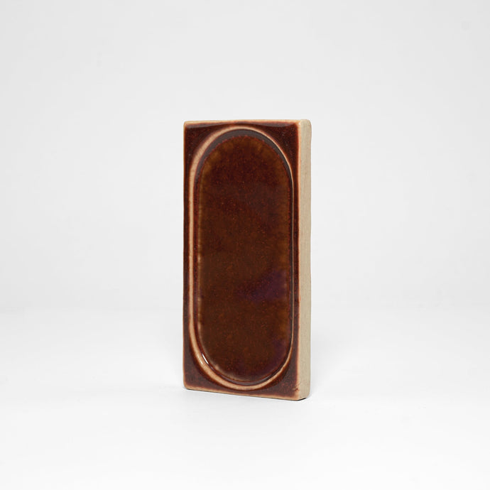 Orange Stone Tile 3x6 Arched - Cemento Collection