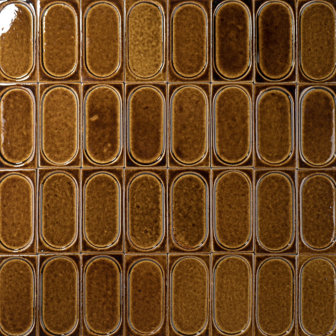 Arched 3x6 Stoneware Unique Tile - Cemento Collection