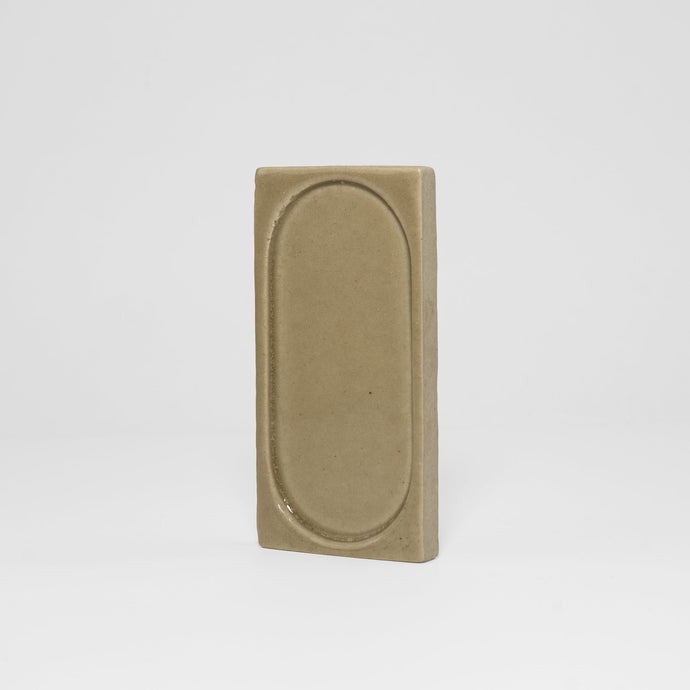 Stoneware 3x6 Ginger Sugar Arched Glossy Tile | Cemento Collection ...