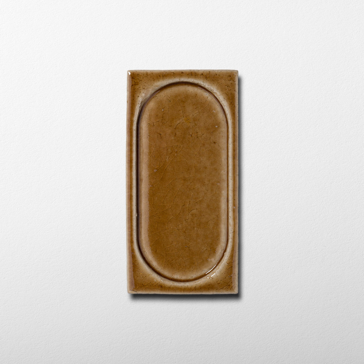 Honey Nougat Stone Tile 3x6 Arched - Cemento Collection